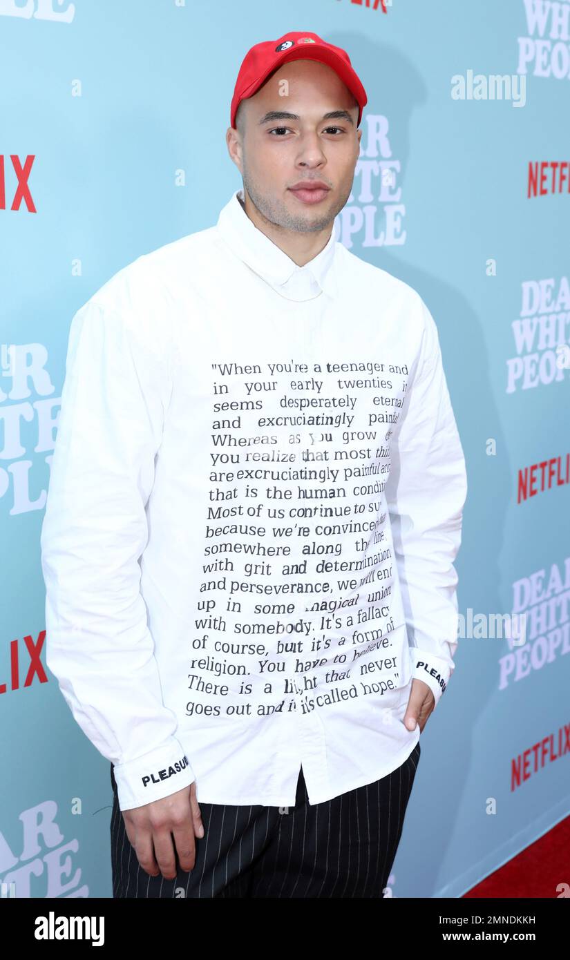 Jemar Michael attends the Netflix original series "Dear White People ...