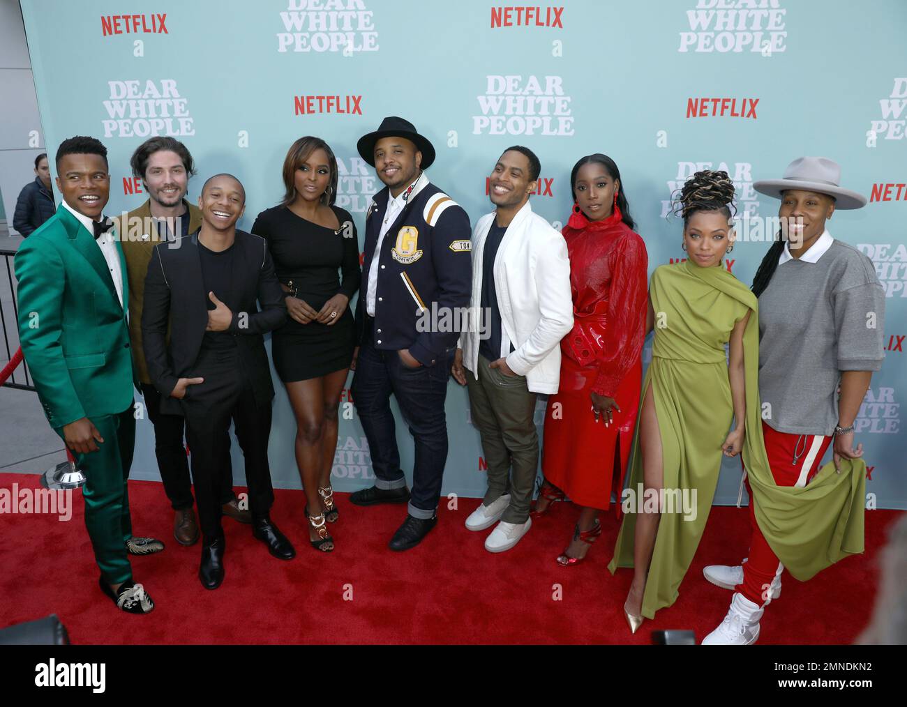 Marque Richardson, from left, John Patrick Amedori, DeRon Horton ...