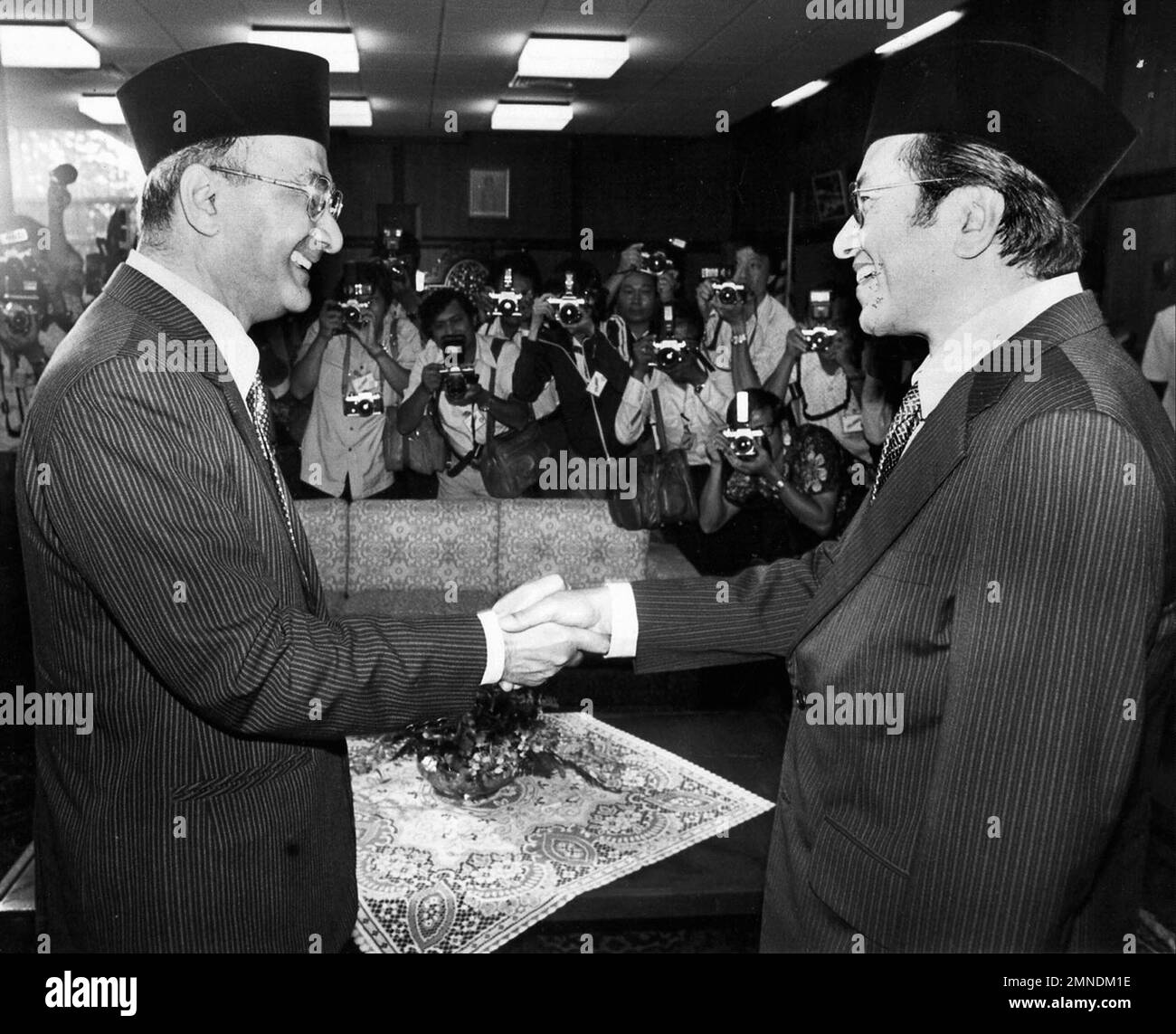 FILE - In this 1981, file photo, Malaysia's former Prime Minister Tun ...