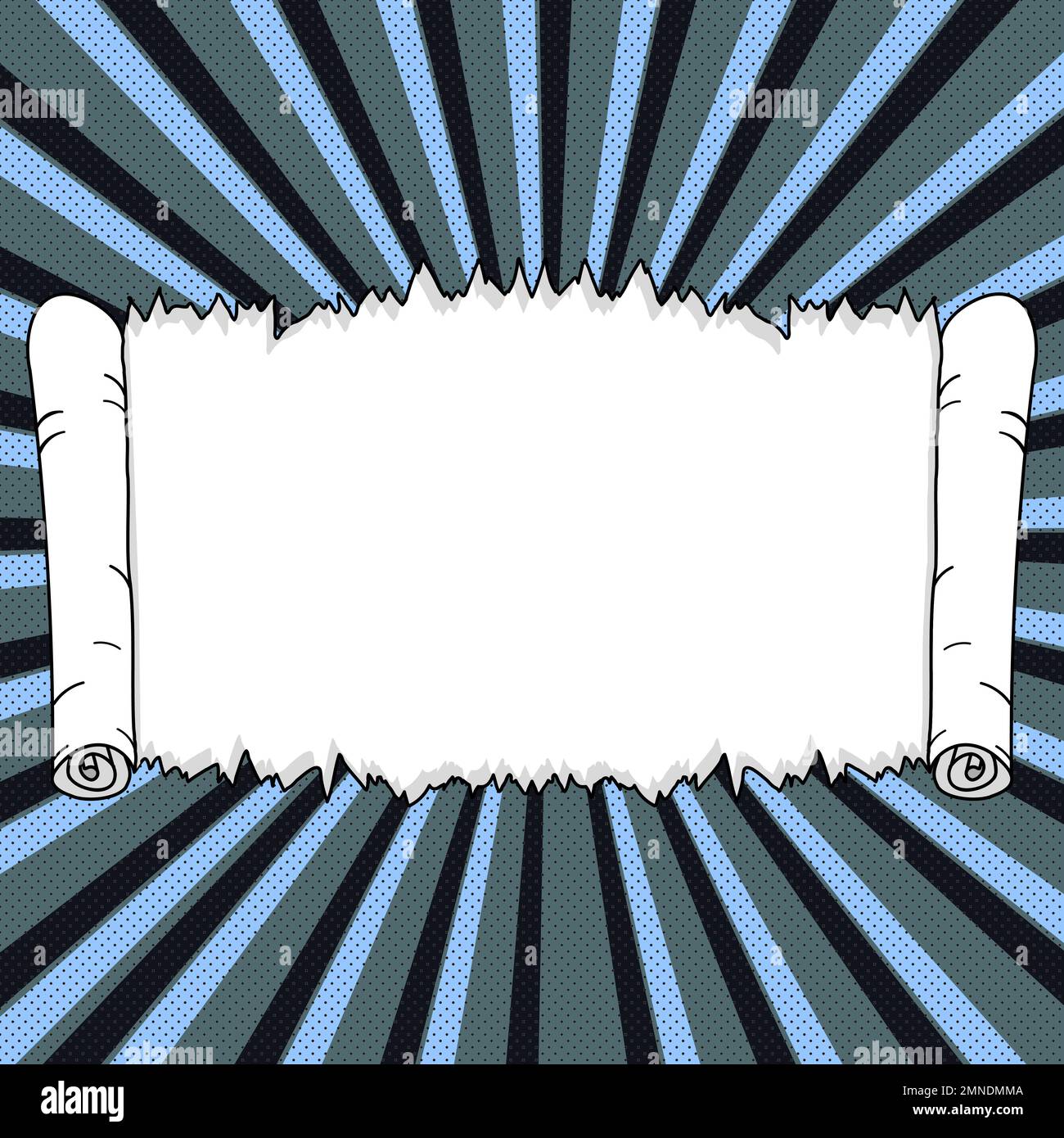 Comic Blank Speech Bubble With Copy Space Over Color Background Design ...