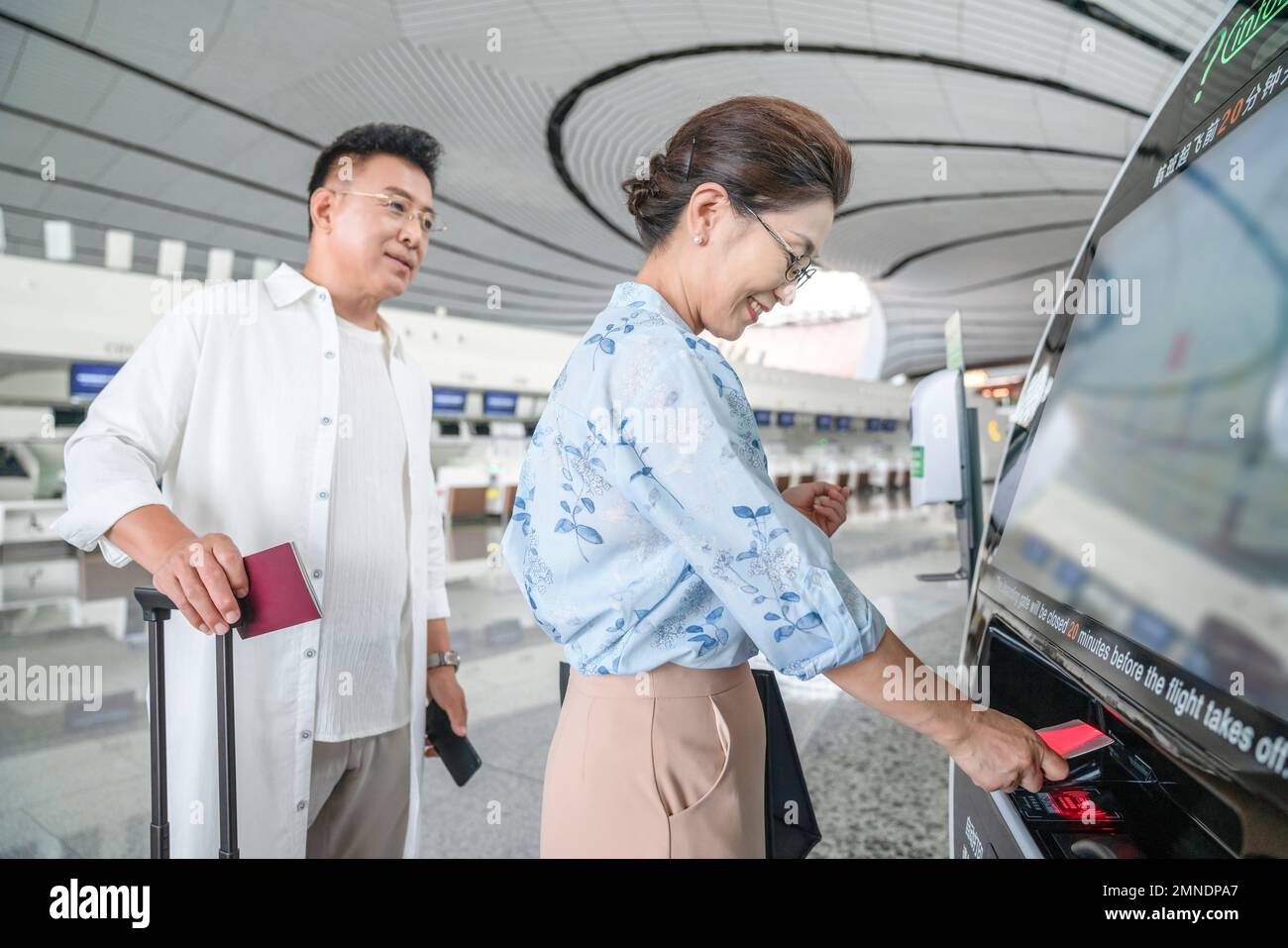 The check in counter for self help hi-res stock photography and images ...