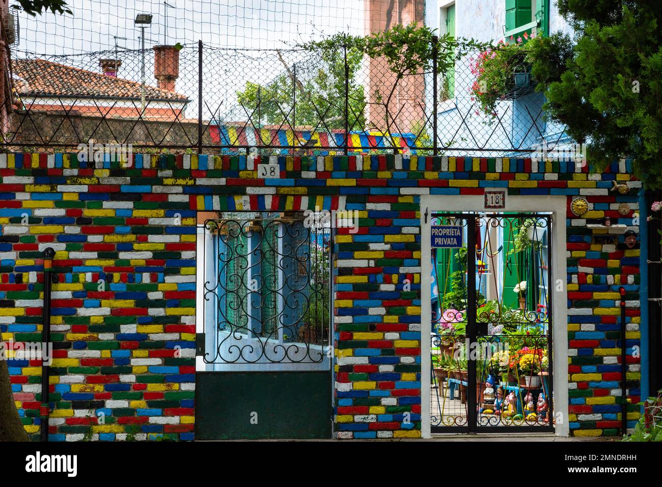 A colourful way in Stock Photo - Alamy