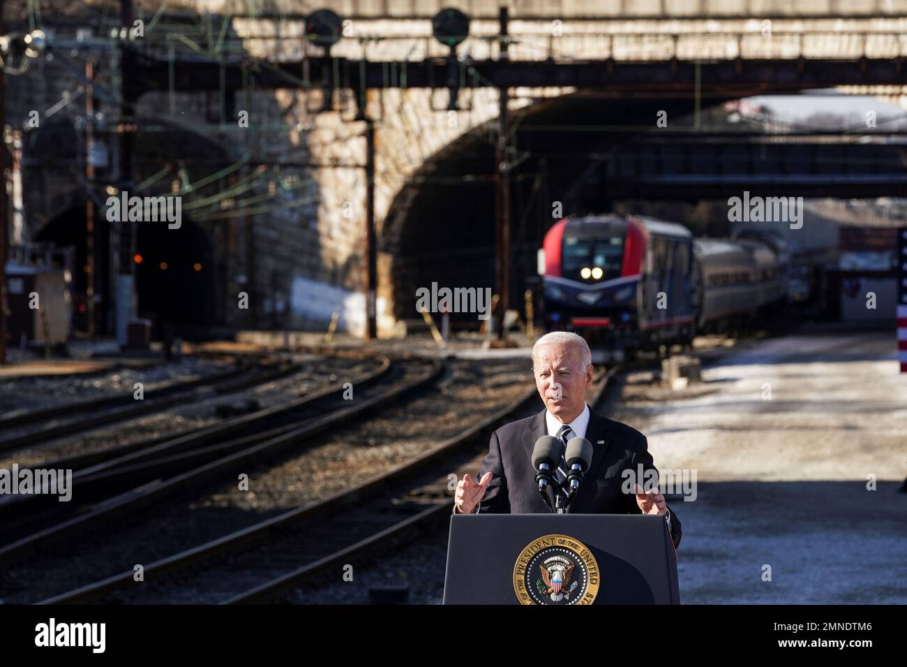 Joe biden train hi-res stock photography and images - Alamy