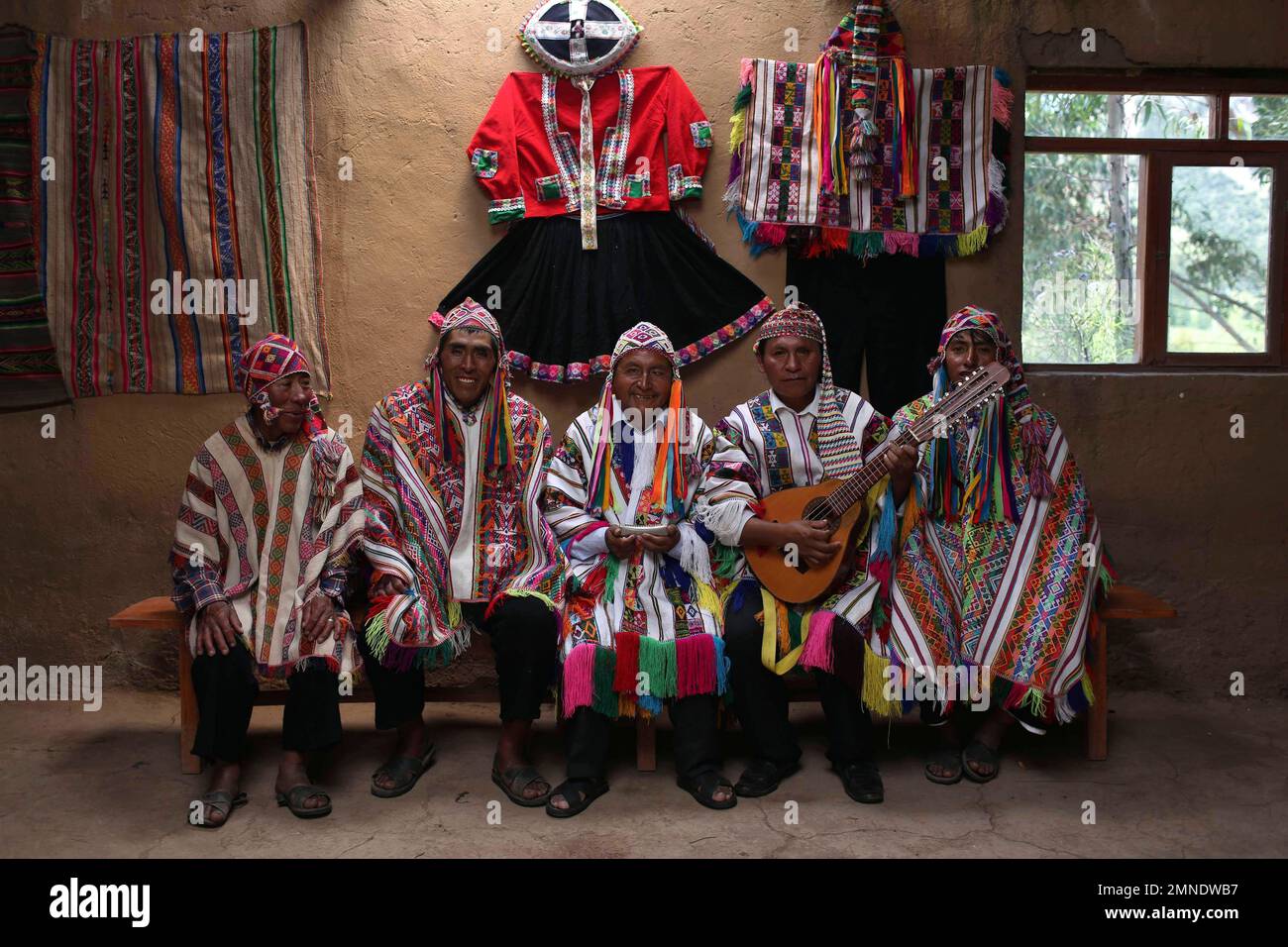 In this April 4, 2018 photo, a group of musicians pose for a portrait ...