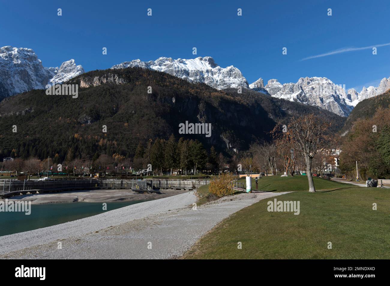Molveno resort hi-res stock photography and images - Alamy