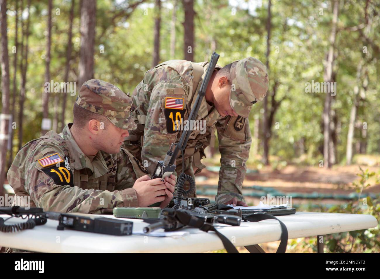 U.S. Soldiers of Squad 10, representing the U.S. Army Futures Command ...