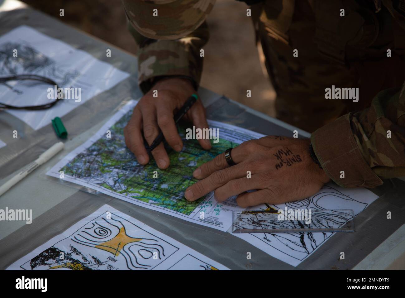 U.S. Soldiers competing in the Army Best Squad Competition participate ...