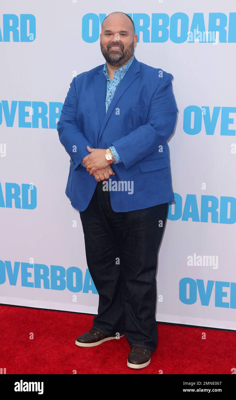 Mel Rodriguez arrives at the LA Premiere of "Overboard" at The Regency ...