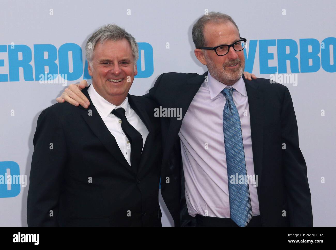 Bob Fisher, left, and Rob Greenberg arrive at the LA Premiere of ...