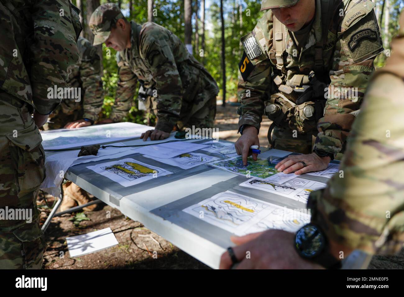 Soldiers of Squad 5, representing the U.S. Army Special Operations ...