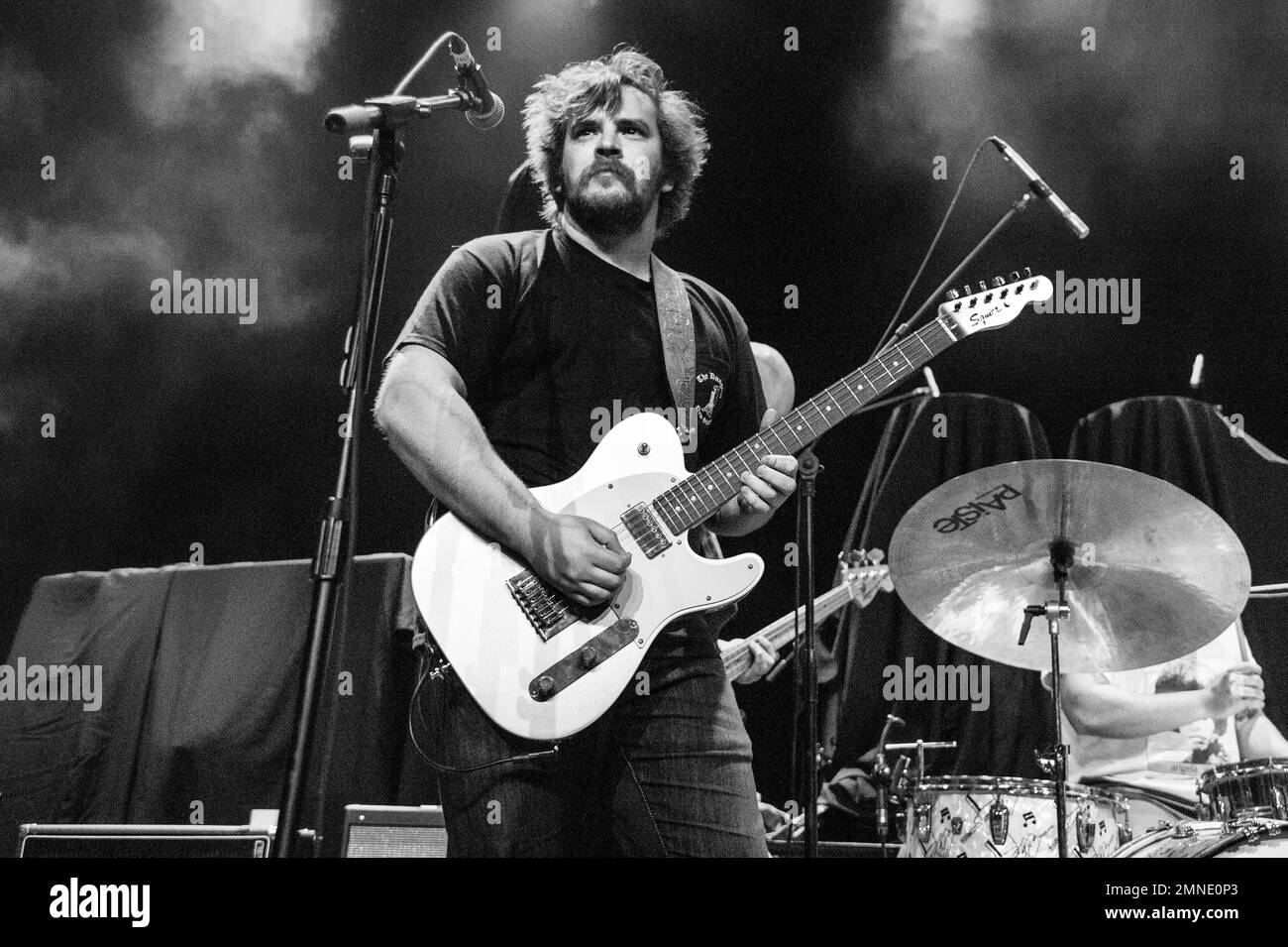 Evan Bird of Diarrhea Planet performs at the Civic Theatre on Monday ...