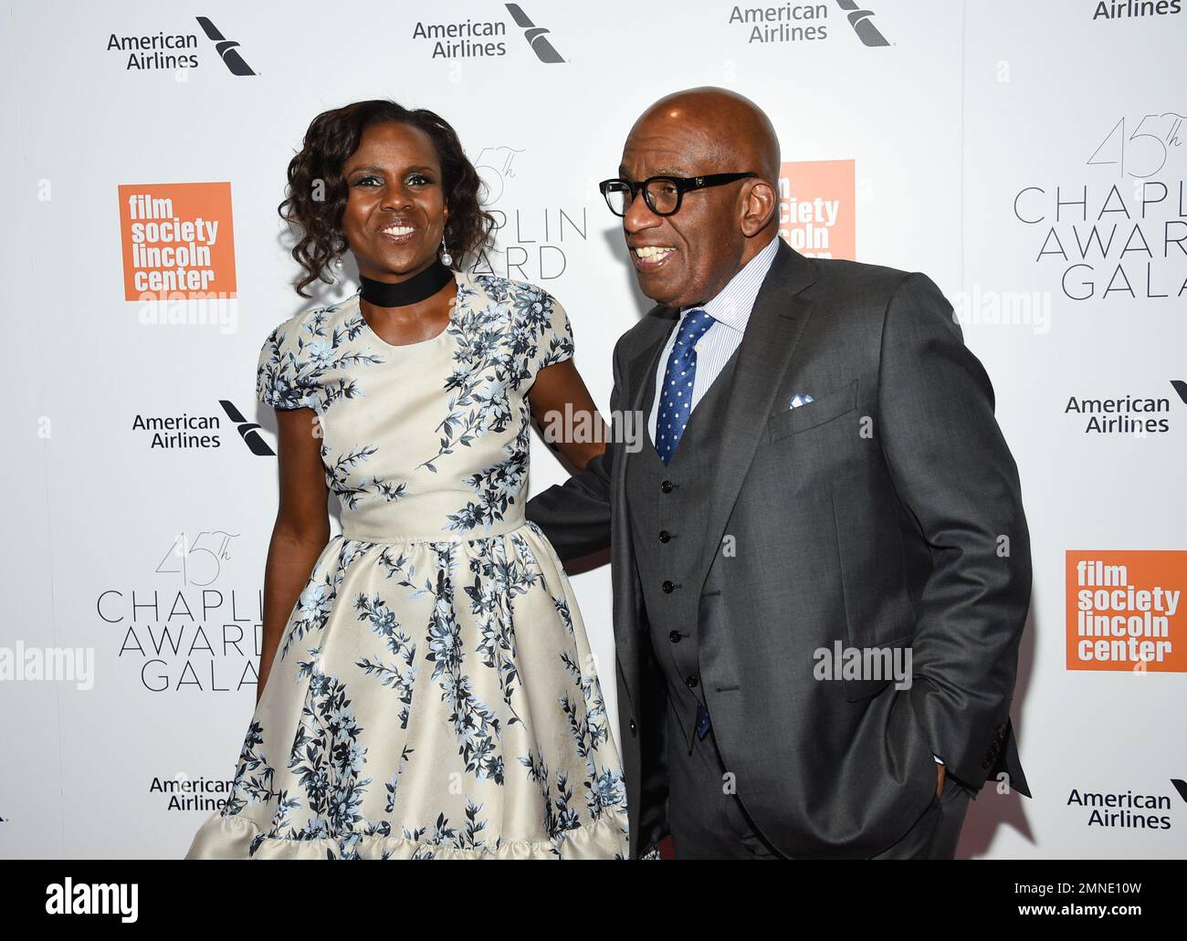Al Roker and Deborah Roberts attend the Film Society of Lincoln Center ...