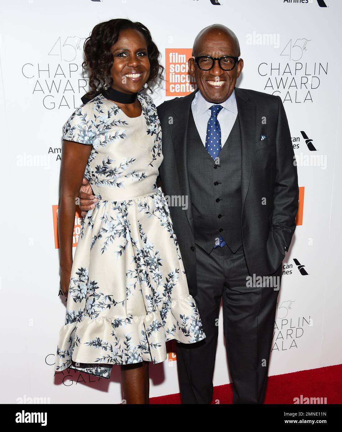 Al Roker and Deborah Roberts attend the Film Society of Lincoln Center ...