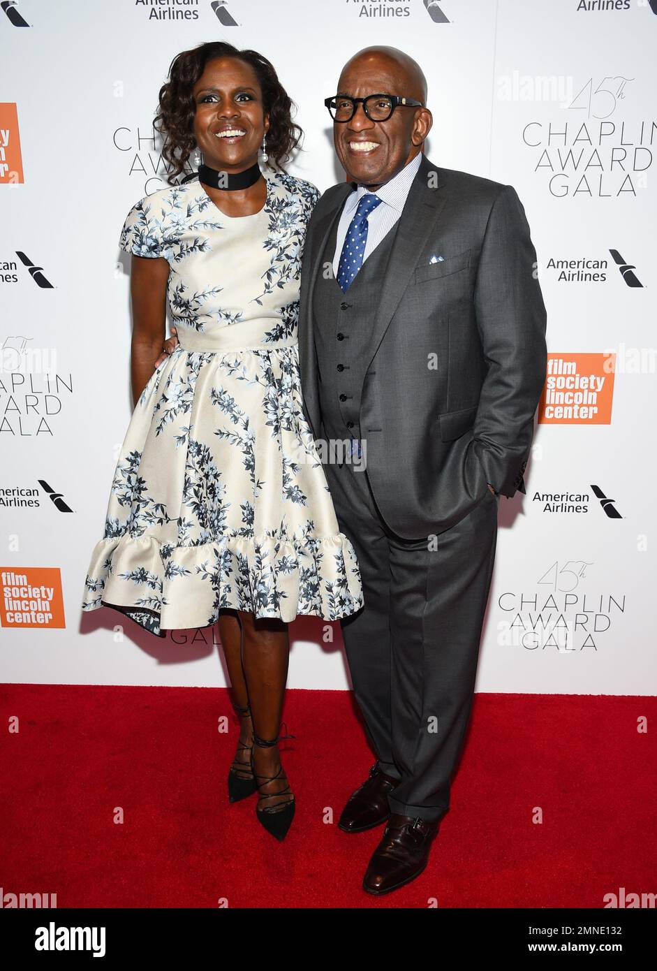 Al Roker and Deborah Roberts attend the Film Society of Lincoln Center ...