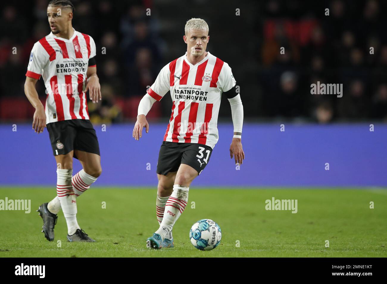 EINDHOVEN - Philipp Max of PSV Eindhoven during the friendly match ...