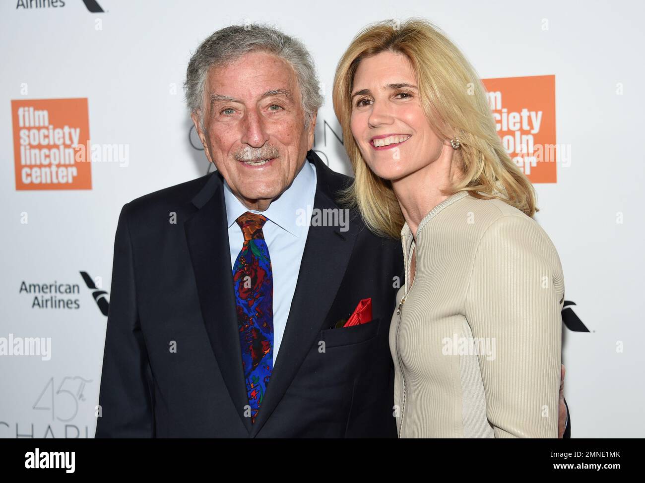Singer Tony Bennett, left, and wife Susan Benedetto attend the Film ...