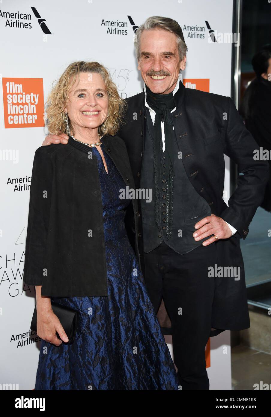 Actor Jeremy Irons and wife Sinead Cusack attend the Film Society of ...