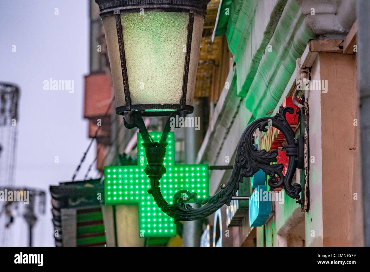 Pharmacy led sign hi-res stock photography and images - Alamy