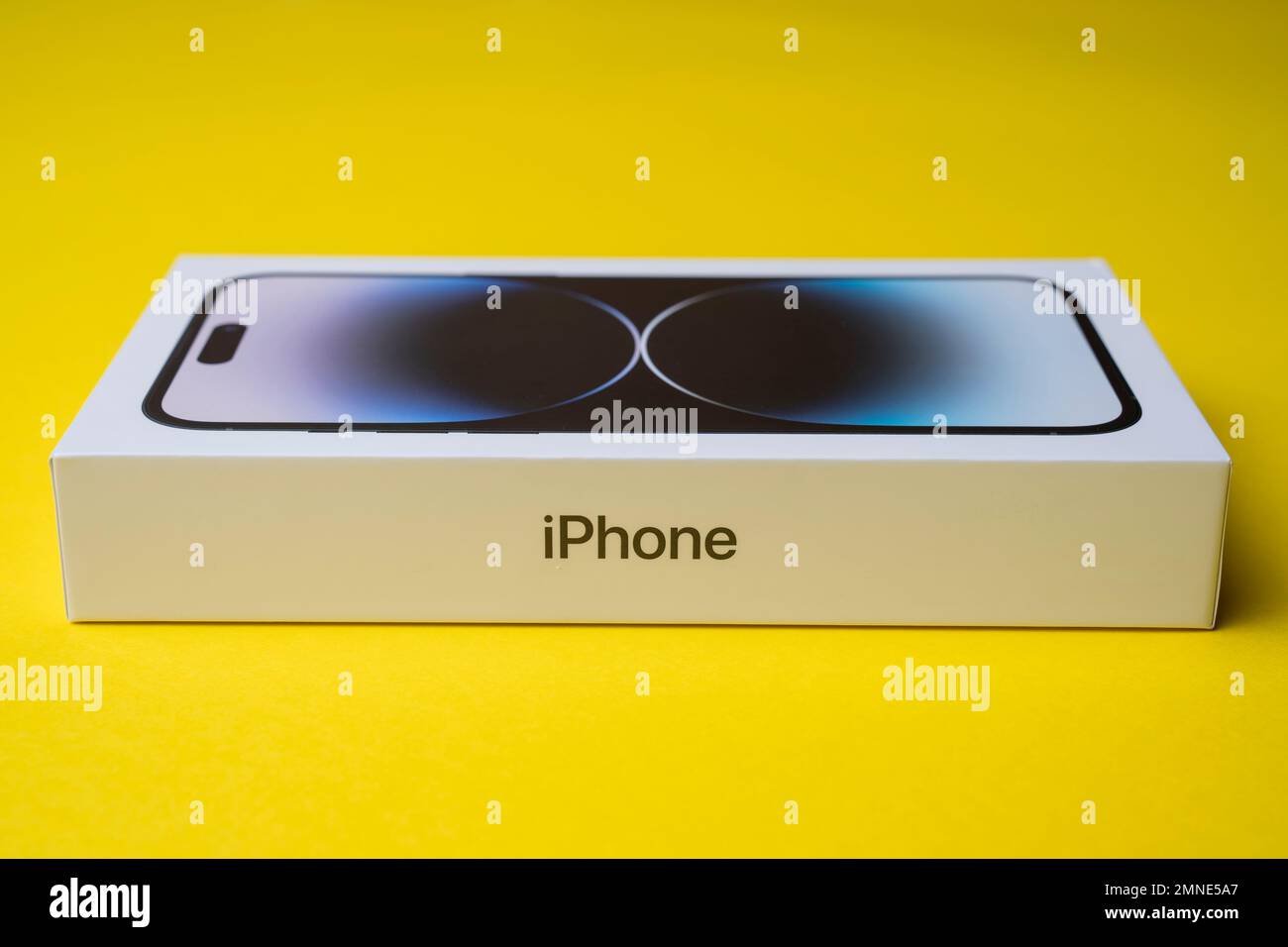 iPhone 14 Pro Max in Space Black color, in box. In Apple's latest phone ...