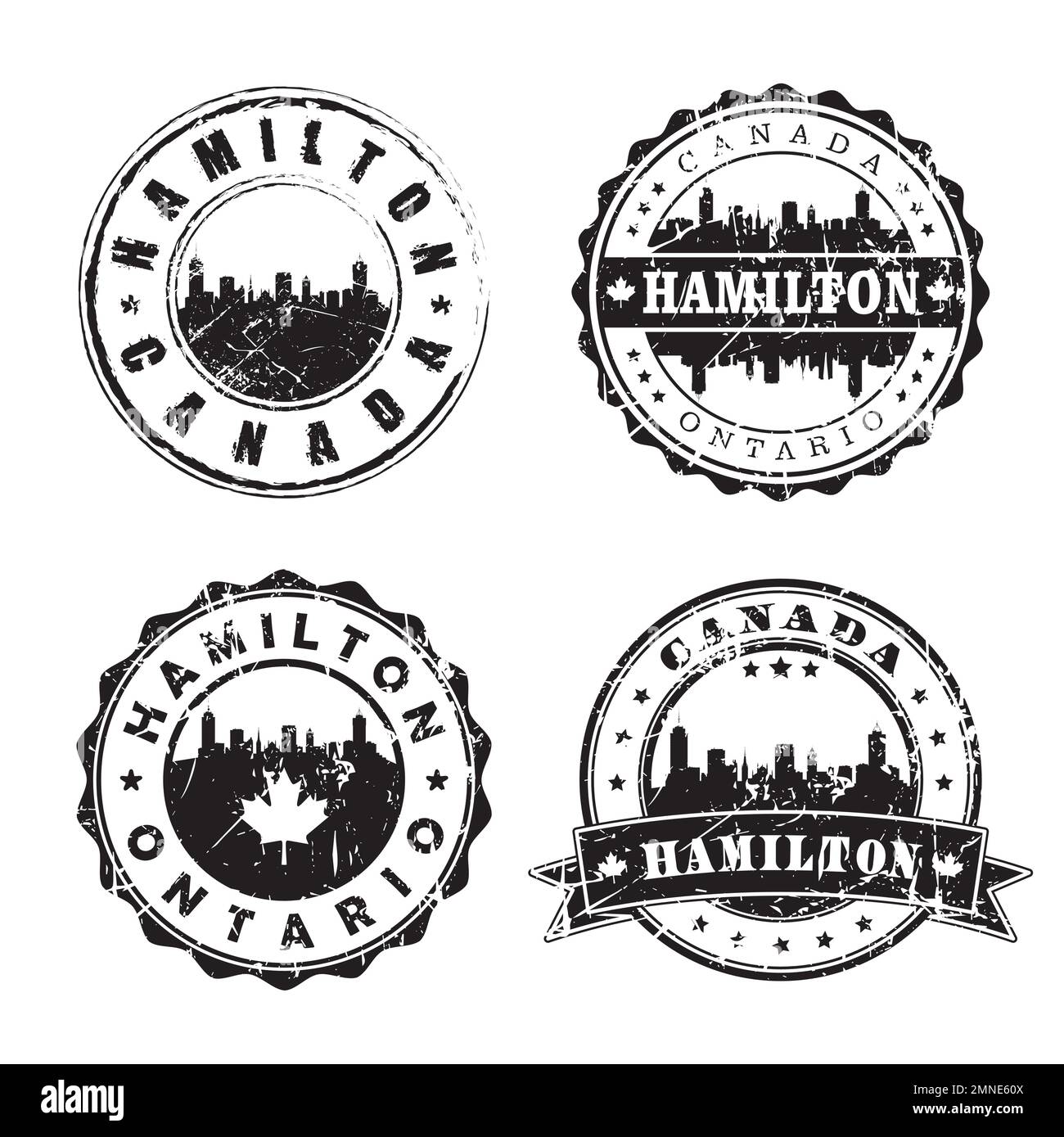 Skyline hamilton ontario Cut Out Stock Images & Pictures - Alamy