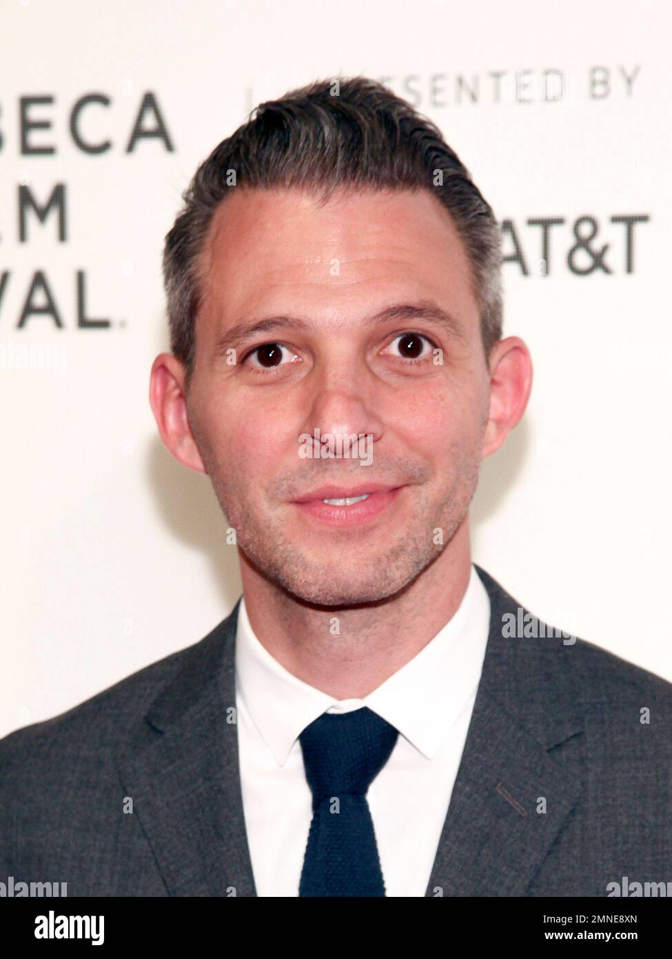 Justin Wilkes attends a screening of "The Fourth Estate" at the BMCC ...