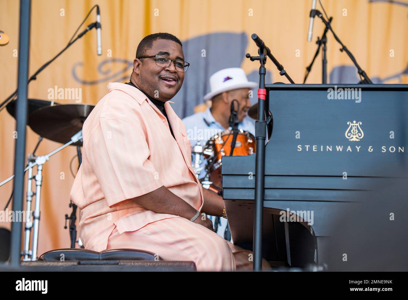 Al "lil fats" Jackson performs during the Tribute to Fats Domino at the ...