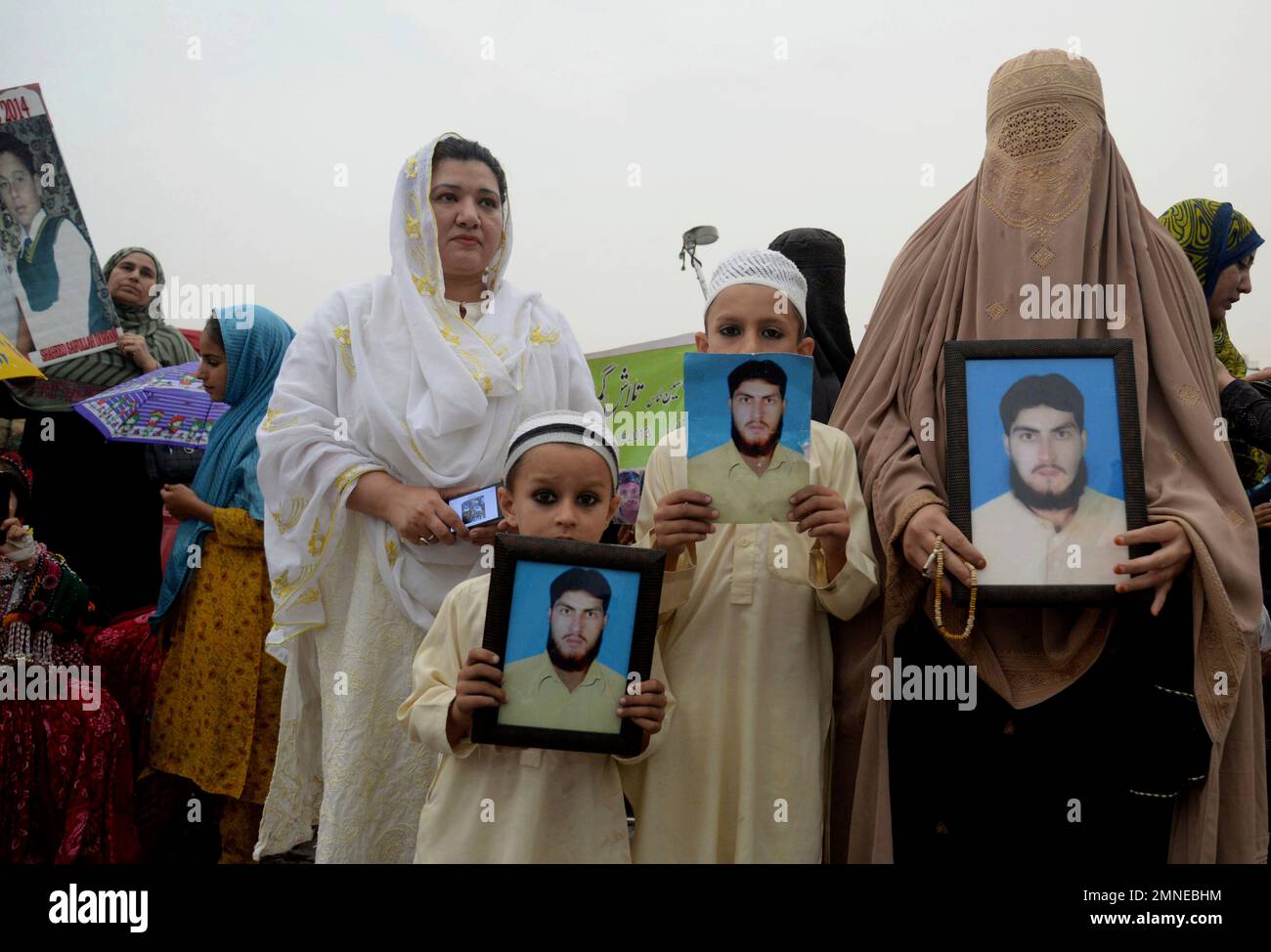 FILE - In this Sunday, April 8, 2018 file photo, a Pashtun family from ...
