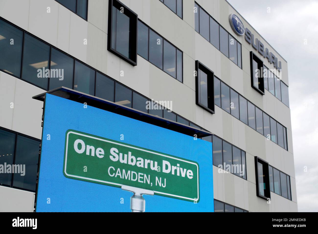 An exterior look of Subaru of America headquarters during the facility ...