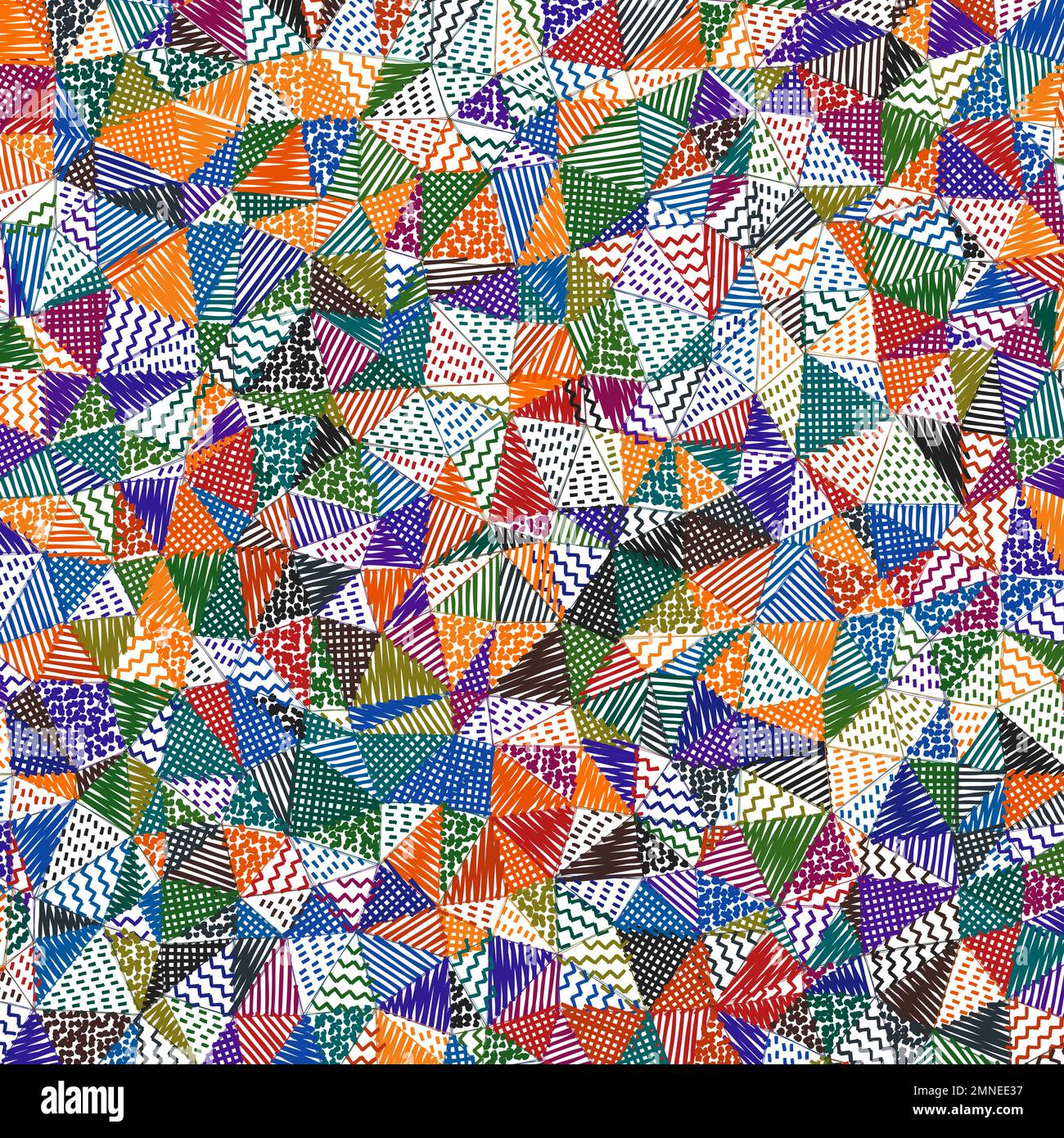 Low poly sketch background. Astonishing square pattern. Beautiful ...