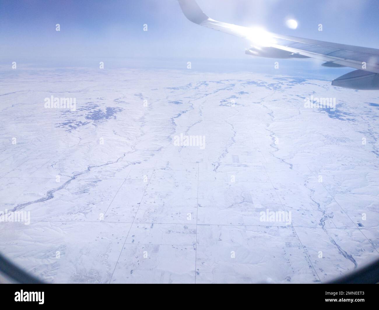 Midwest plains aerial hi-res stock photography and images - Alamy