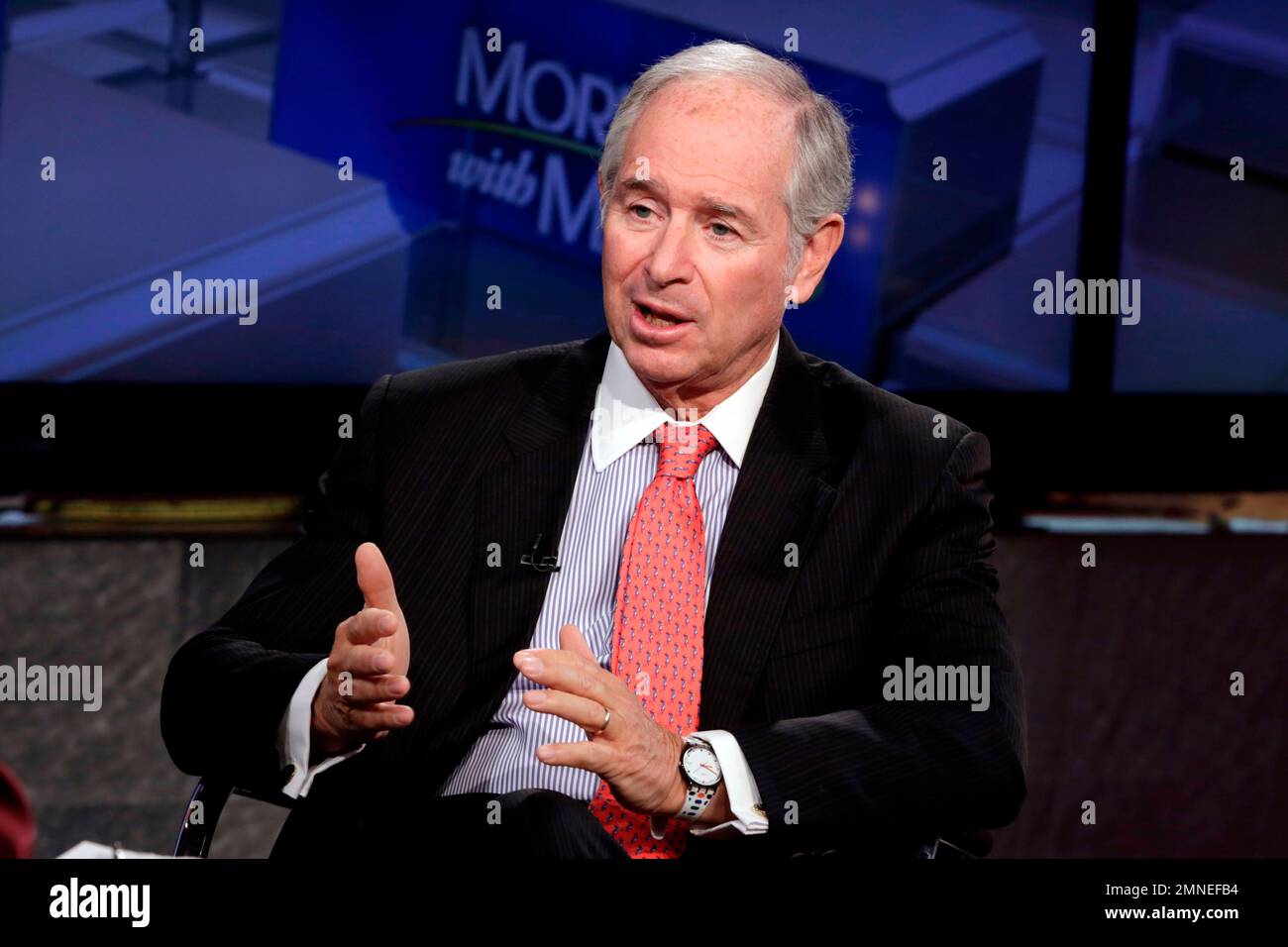 The Blackstone Group Chairman & CEO Stephen A. Schwarzman is ...