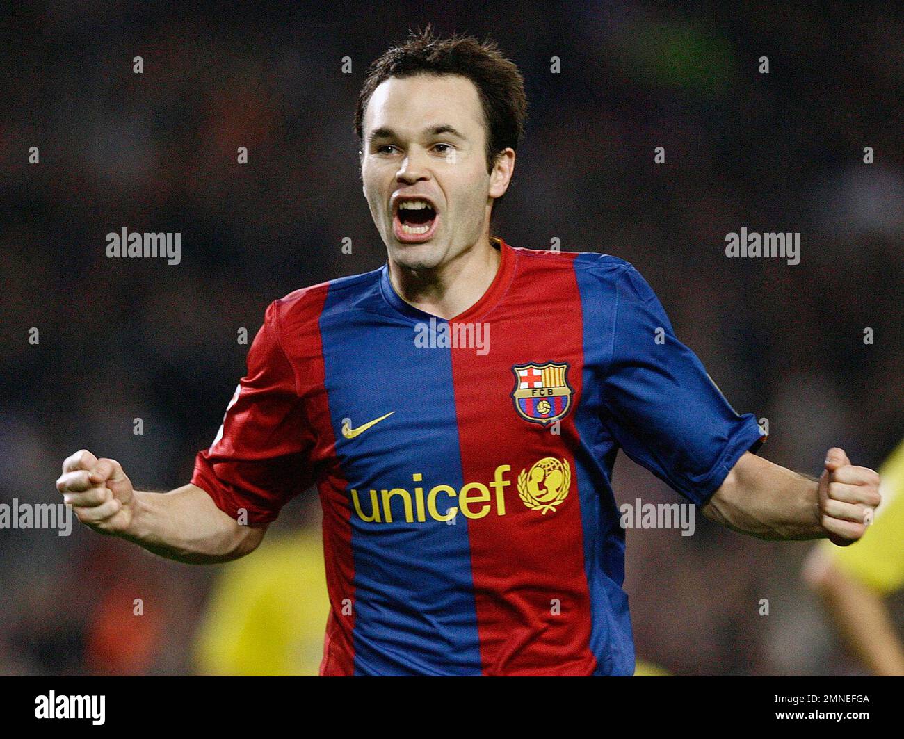 FILE - In this Saturday, Nov. 25, 2006 file photo FC Barcelona player ...