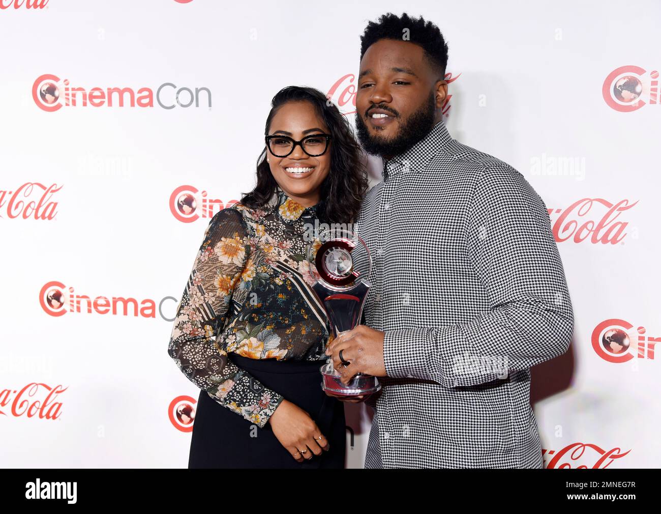 Ryan Coogler, recipient of the Director of the Year award, poses with ...