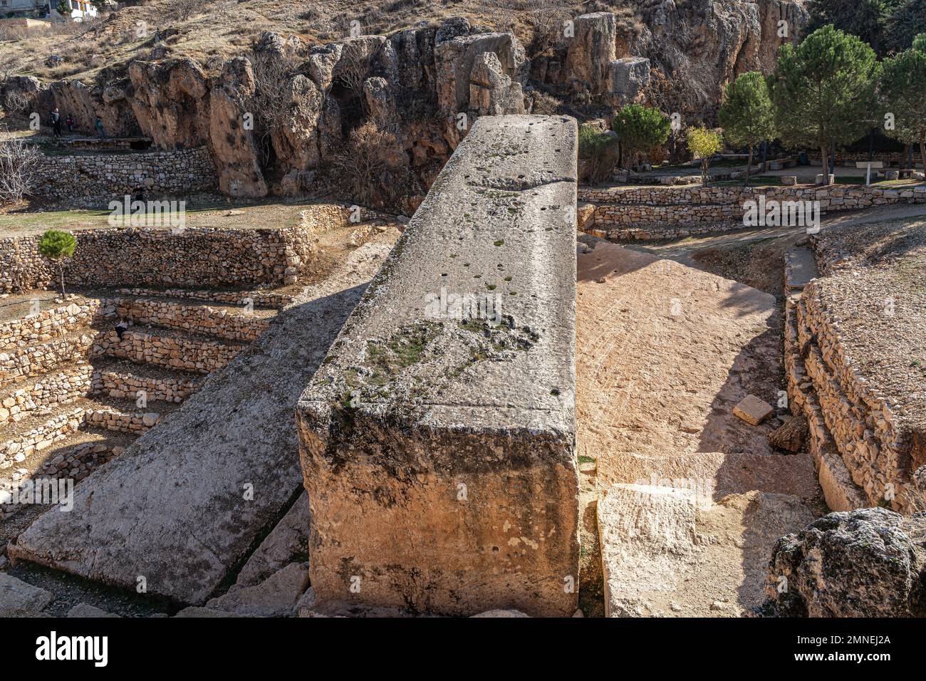 The Stone of the Pregnant Woman - a Roman monolith in Baalbek (ancient ...