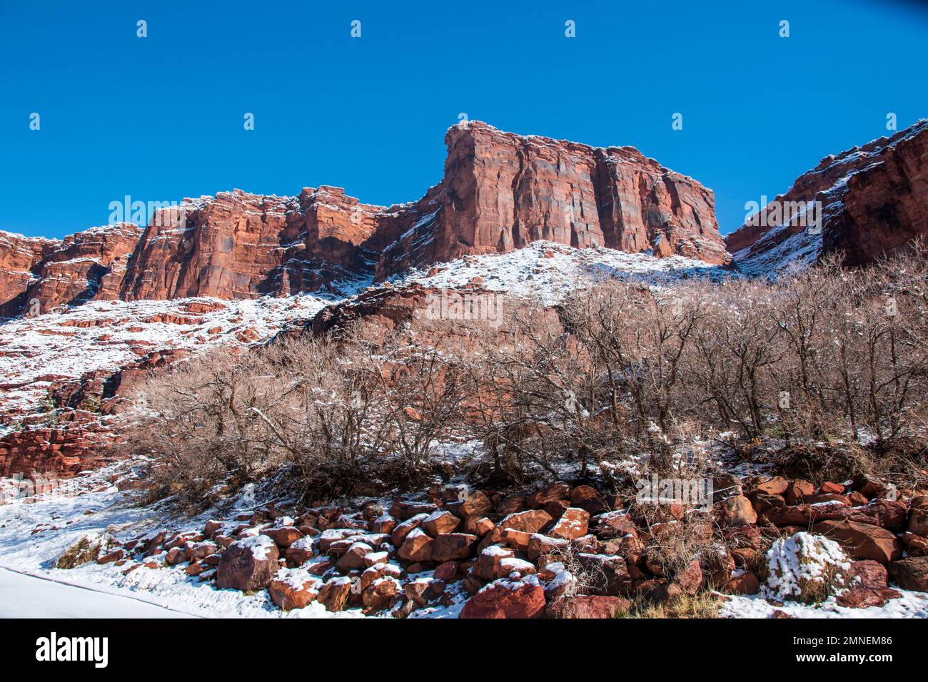 Utah State Route 128 is a Scenic Byway that runs along the Colorado ...