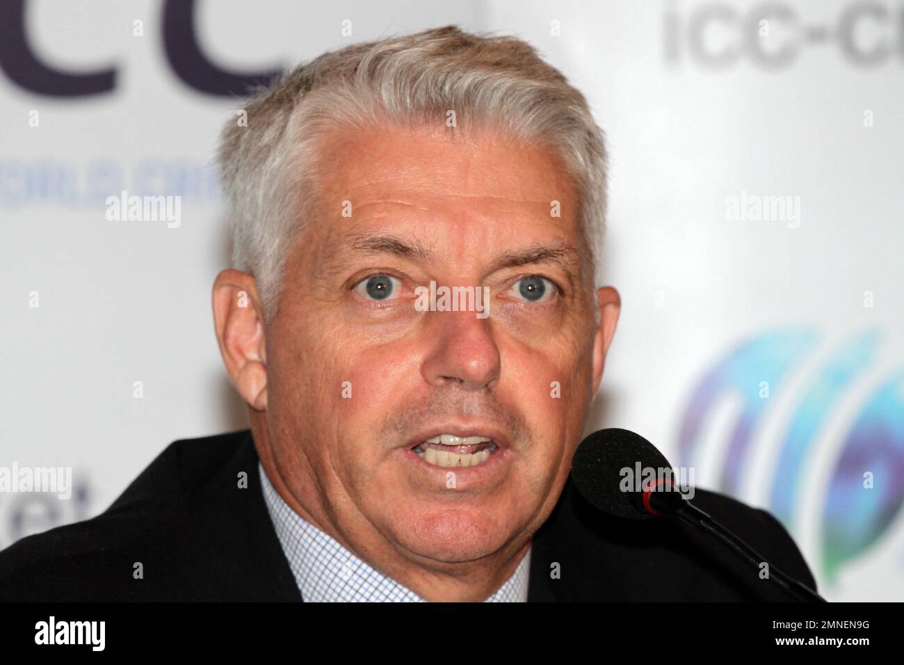 International Cricket Council (ICC) Chief Executive David Richardson ...
