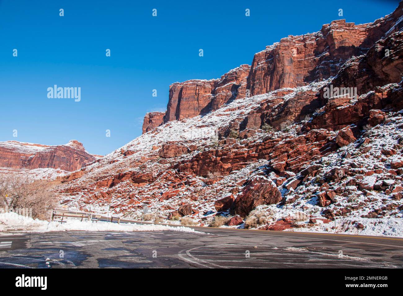 Utah State Route 128 is a Scenic Byway that runs along the Colorado ...