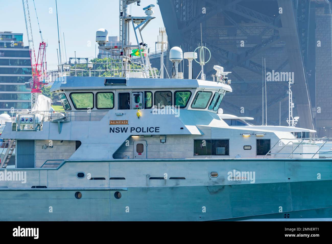 Nsw police patrol boat hi-res stock photography and images - Alamy
