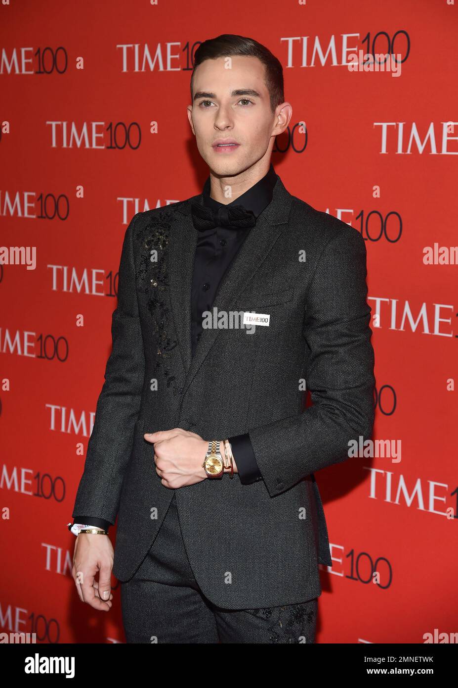Figure skater Adam Rippon attends the Time 100 Gala celebrating the 100 ...