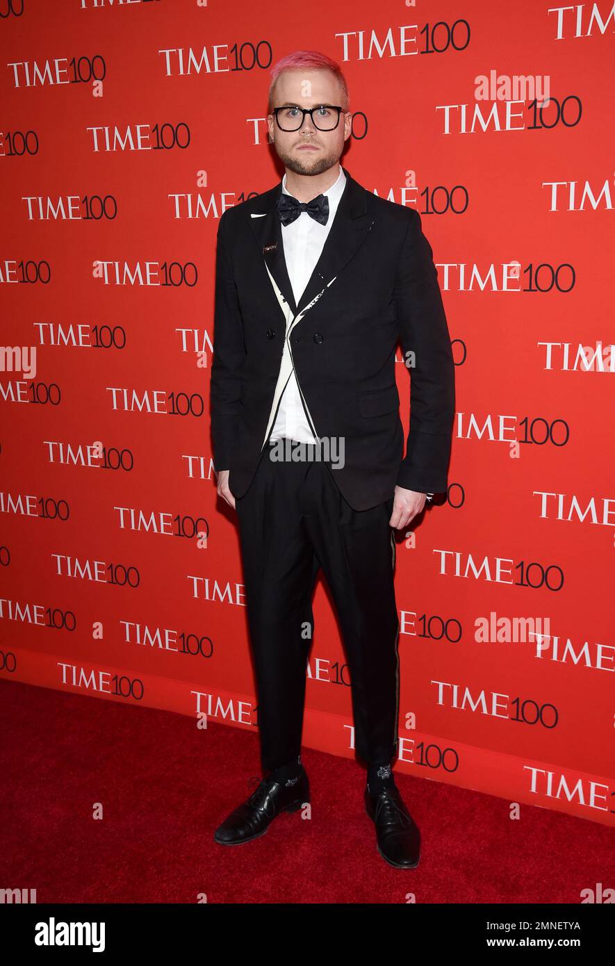 Cambridge Analytica whistleblower Christopher Wylie attend the Time 100 ...