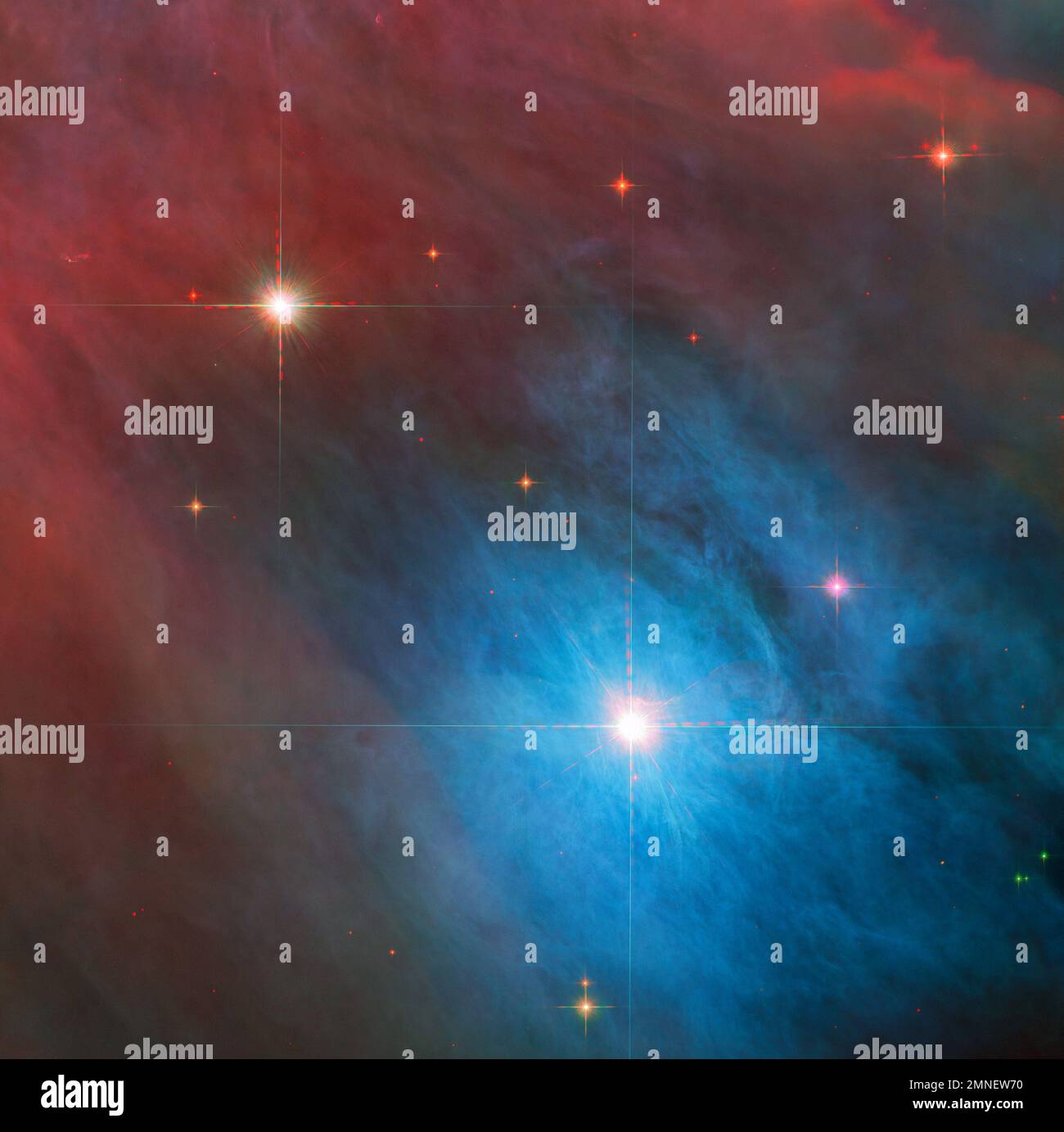 Space. 24th Jan, 2023. The bright variable star V 372 Orionis takes ...