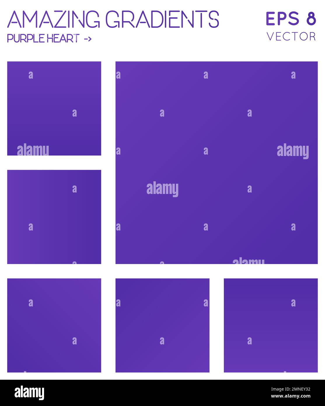 Colorful gradients in purple heart color tones. Admirable gradient ...
