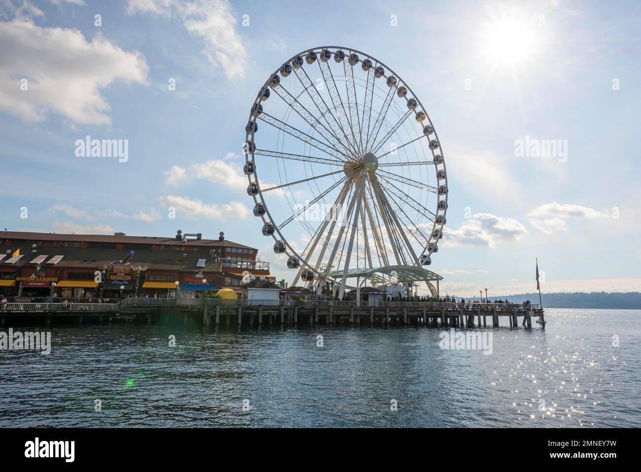 Ferris wheel at waterfront hi-res stock photography and images - Alamy