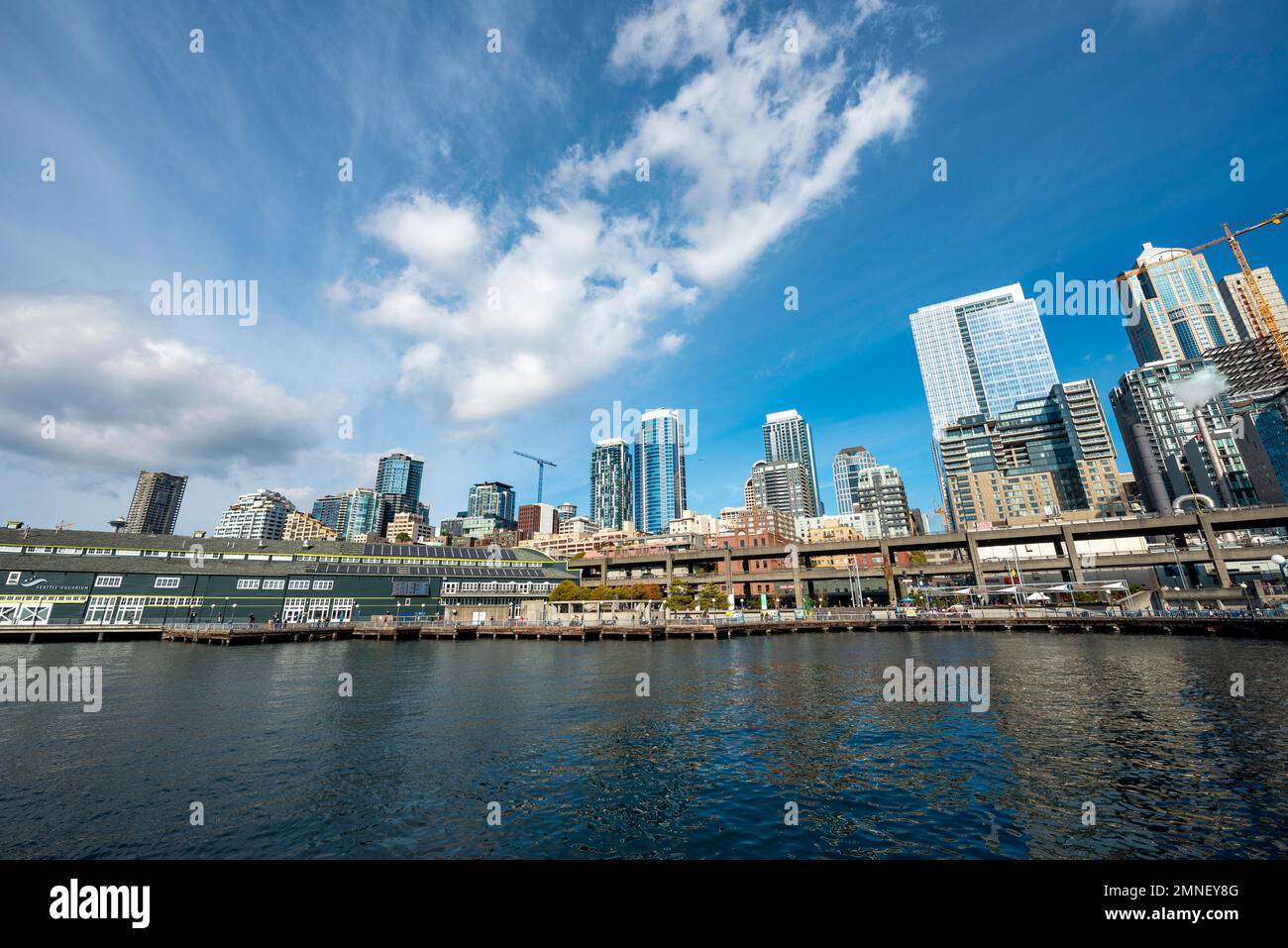 Seattle looking north over hi-res stock photography and images - Alamy