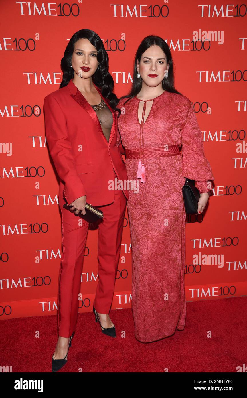Nomi Ruiz, left, Daniela Vega attend the Time 100 Gala celebrating the ...