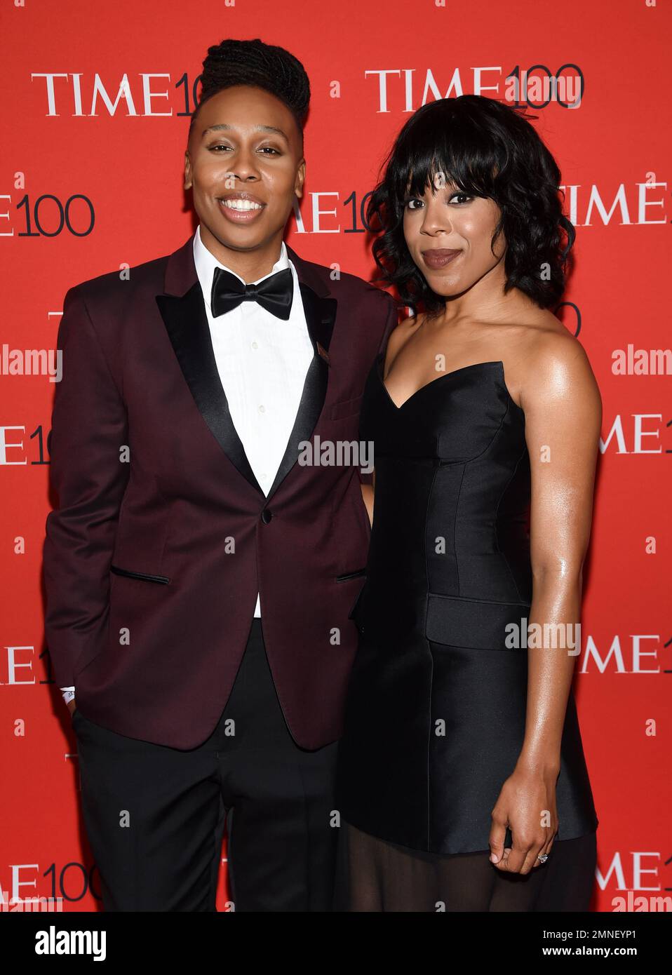 Lena Waithe, left, and girlfriend Alana Mayo attend the Time 100 Gala ...