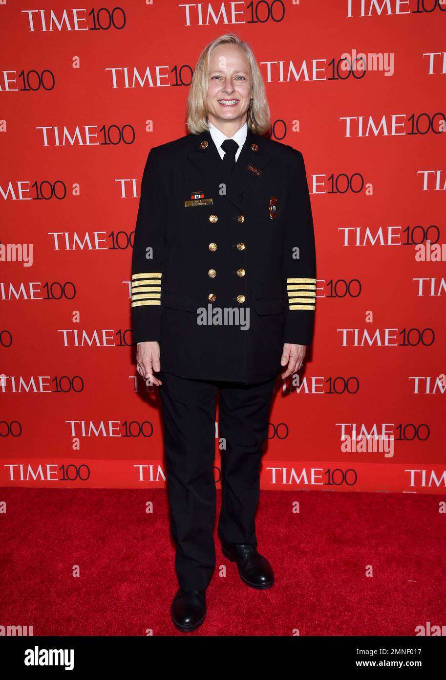 Fire Chief Jan Rader attends the Time 100 Gala celebrating the 100 most ...