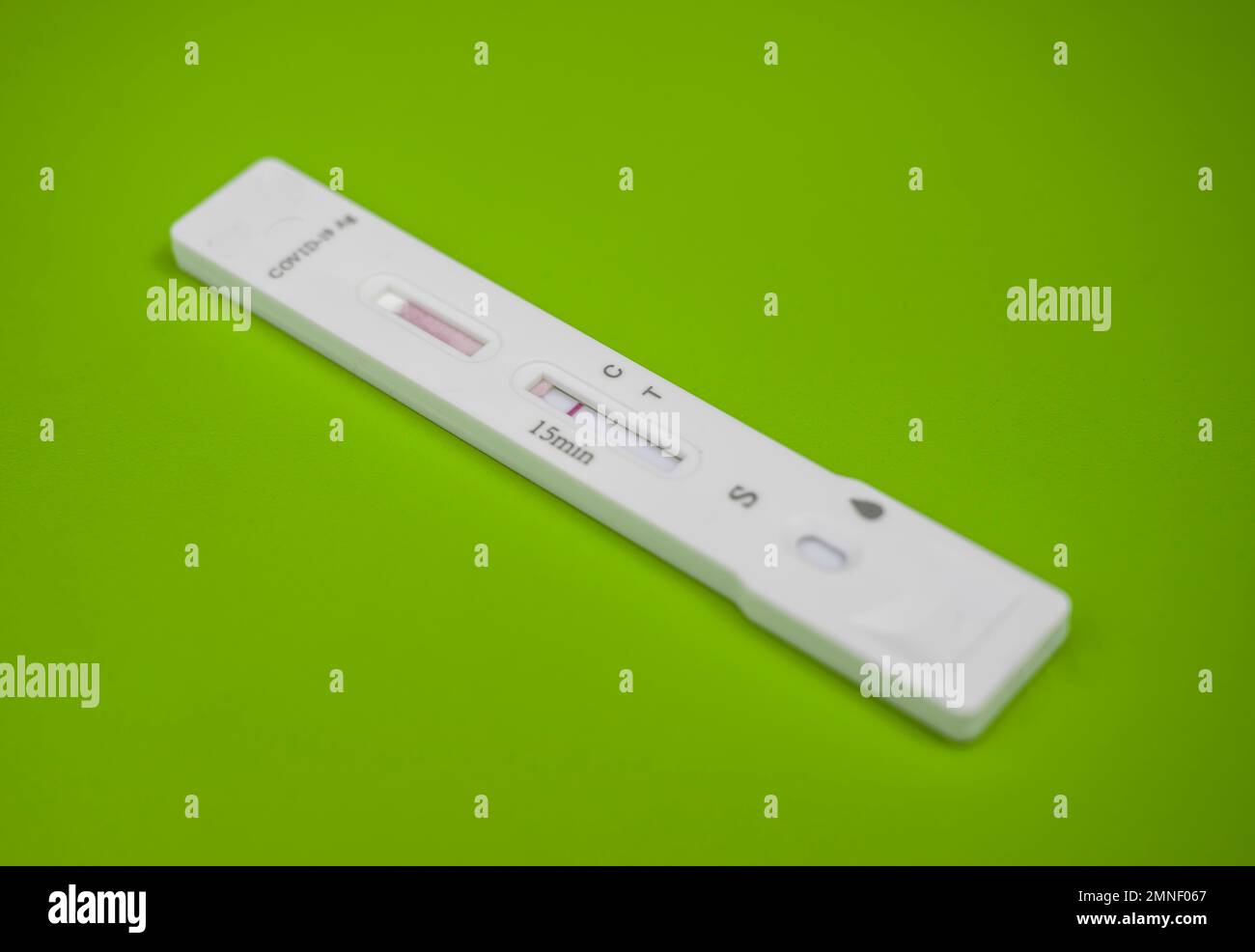 Test cassette, Covid-19 antigen test kit, negative test result, self ...