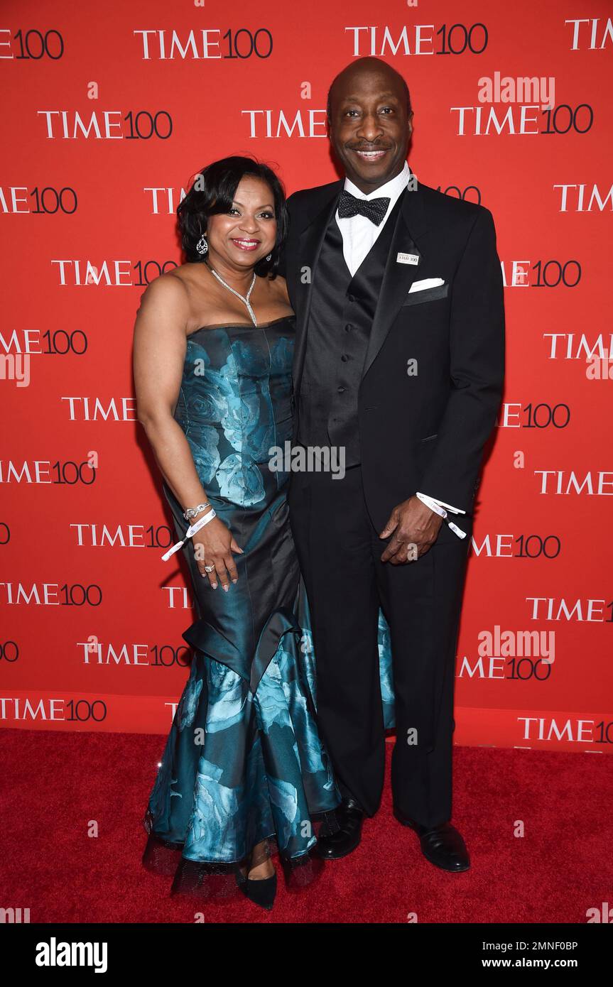 Merck & Co., Inc. chairman and CEO Kenneth Frazier and wife Andrea ...