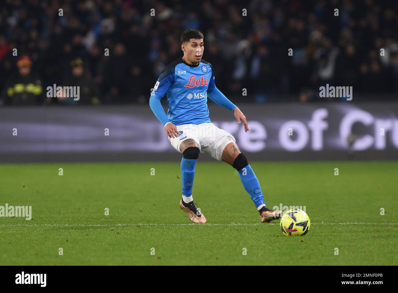 Naples, Italy. 29 Jan, 2023. Mathias Olivera of SSC Napoli during the ...